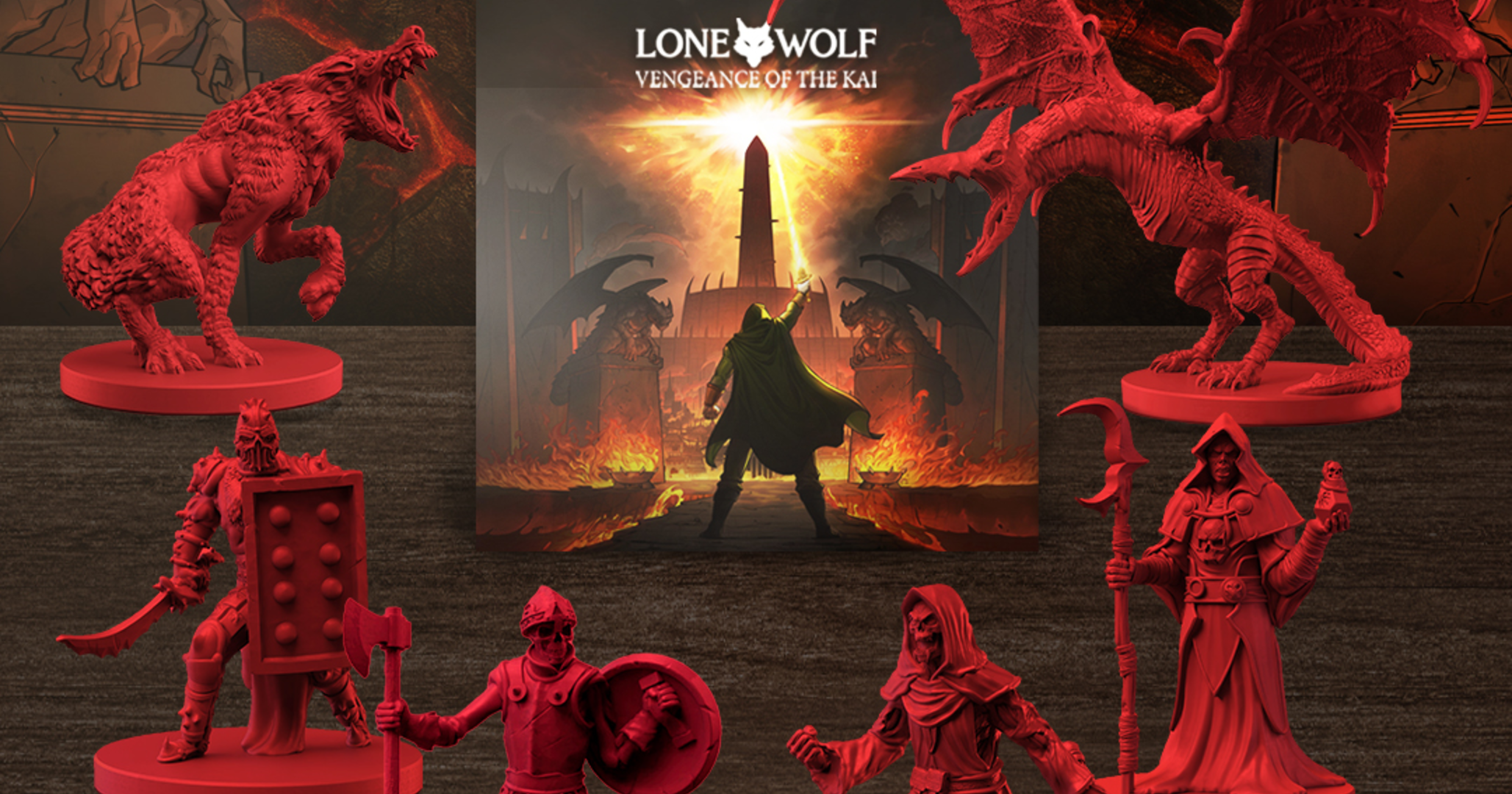 Lone Wolf: Vengeance of the Kai by Holmgard Games - Enter the Darklords ...