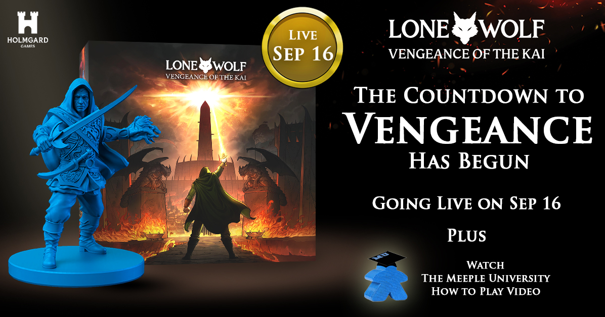 Lone Wolf: Vengeance of the Kai by Holmgard Games - The Countdown to ...