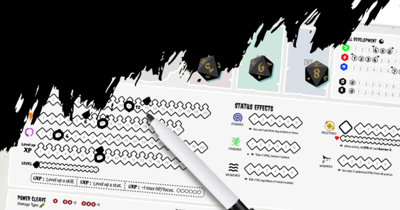 Essence - A Grim PnP RPG by FlorianFiedler - Designer's Diary #1 ...