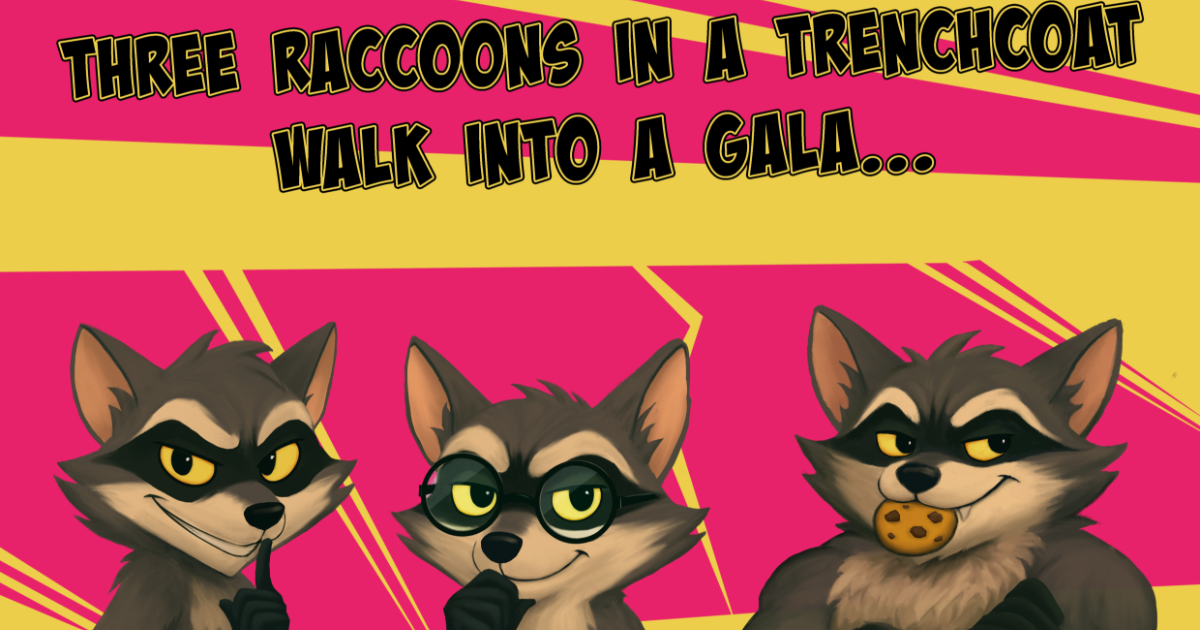 Trenchcoat Raccoons: A Chaotic, Fail-Forward Heist RPG by OneShot TPK ...
