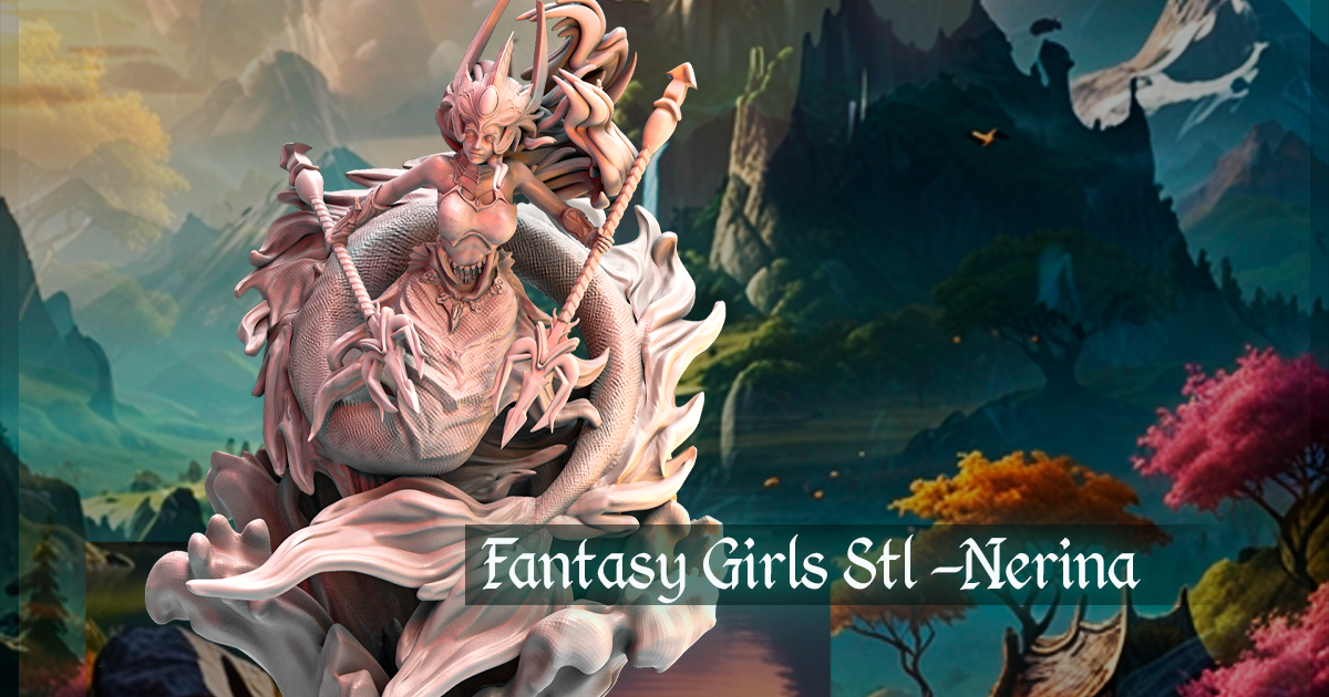 Fantasy Girls STL by Ravi - Updates - Gamefound