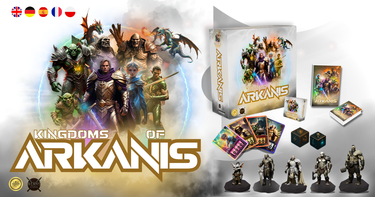 Kingdoms of Arkanis by ALANS_GAMES - Gamefound