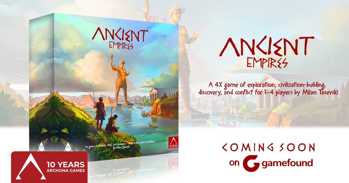 Ancient Empires by Archona Games - Gamefound