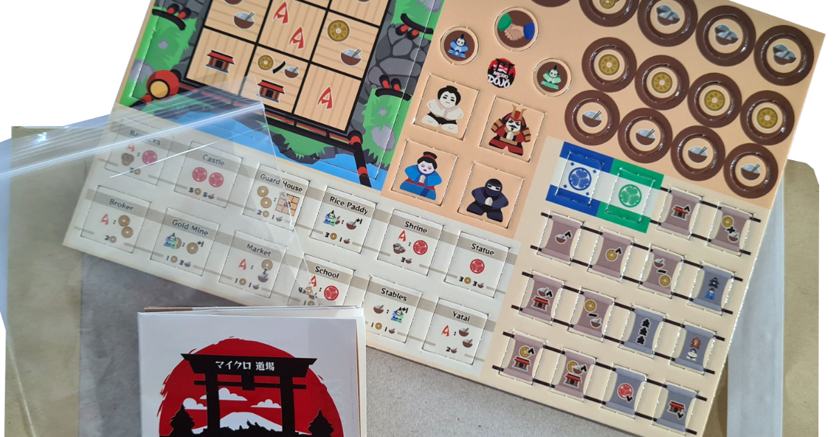 Micro Dojo by Prometheus Game Labs - Micro Dojo Single Copy - Gamefound Micro Dojo by Prometheus Game Labs - Micro Dojo Single Copy - Gamefound