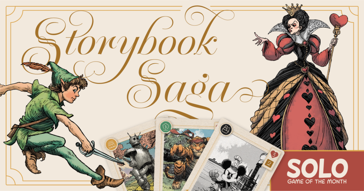 Storybook Saga [Solo Game of the Month] by Gabe-Barrett - Gamefound