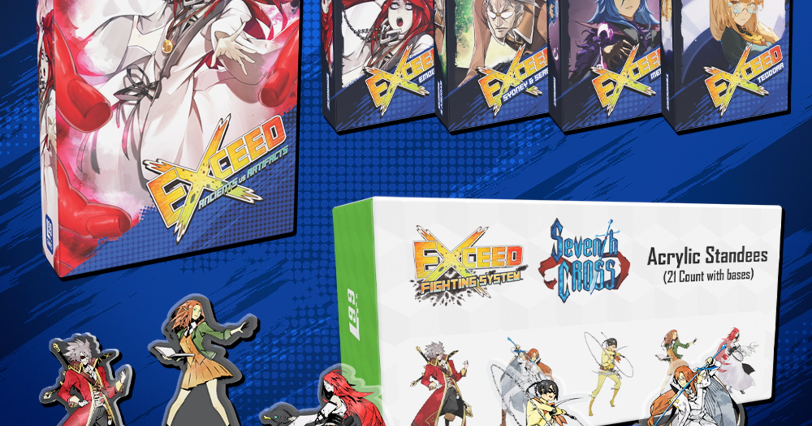 Exceed: Seventh Cross by Level 99 Games - 10% OFF for Guilty Gear ...