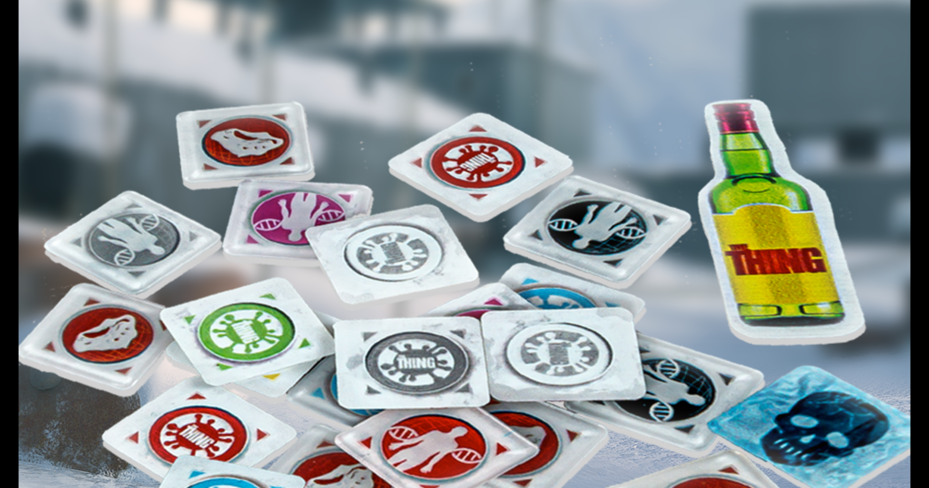 The Thing: The Boardgame by Pendragon Game Studio srl - Token set 1 (36 ...