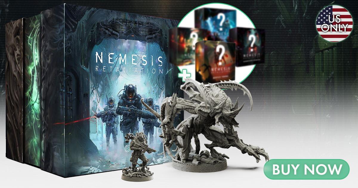Nemesis Retaliation: Mystery Box by Awaken Realms - Gamefound