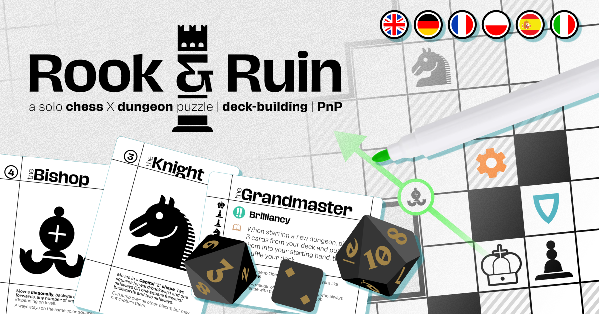 Rook & Ruin by FlorianFiedler - Gamefound