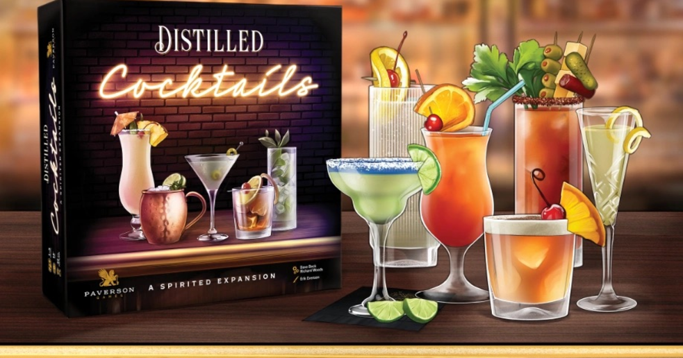 Distilled: Cocktails by Paverson Games - Gamefound