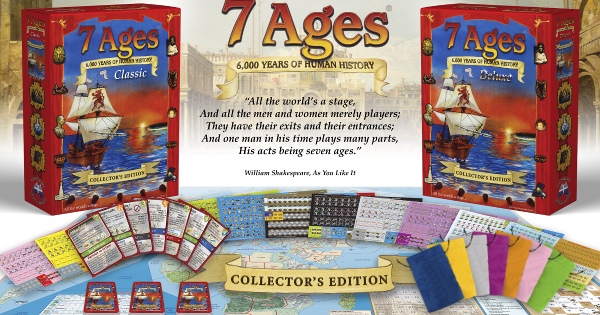 7 Ages Collectors Edition by Australian Design Group - Gamefound