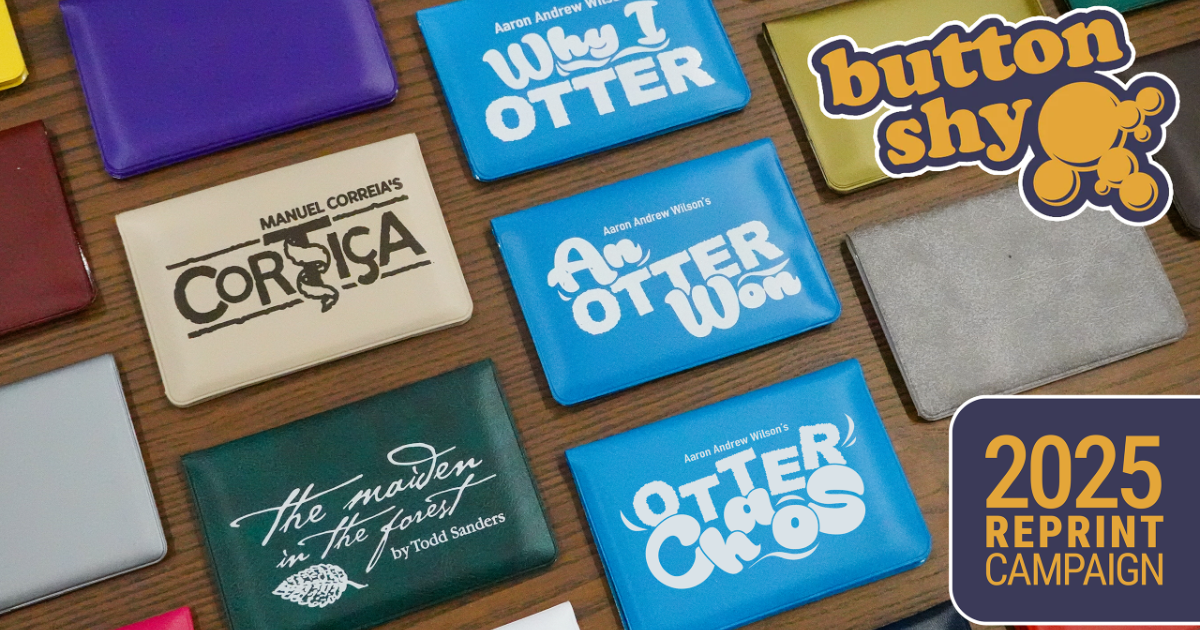 Button Shy Reprint Campaign - Late 2025 by Button Shy Games - Gamefound