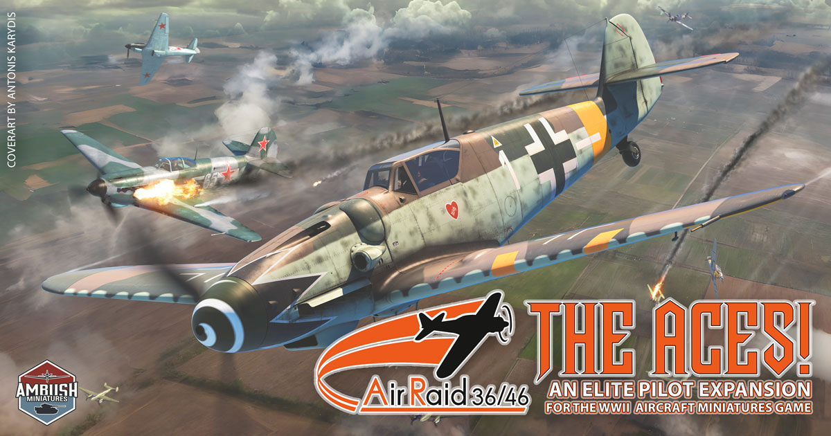 Air Raid 36/46-Expansion: The Aces! by Babek Amelizadeh - Gamefound