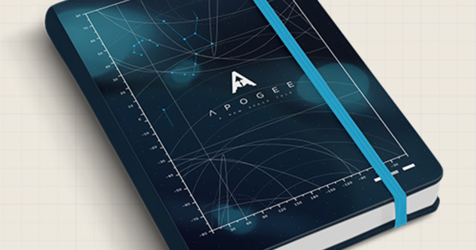 Apogee: A New Space Tale by DTDA Games - Apogee A5 Notebook - Gamefound