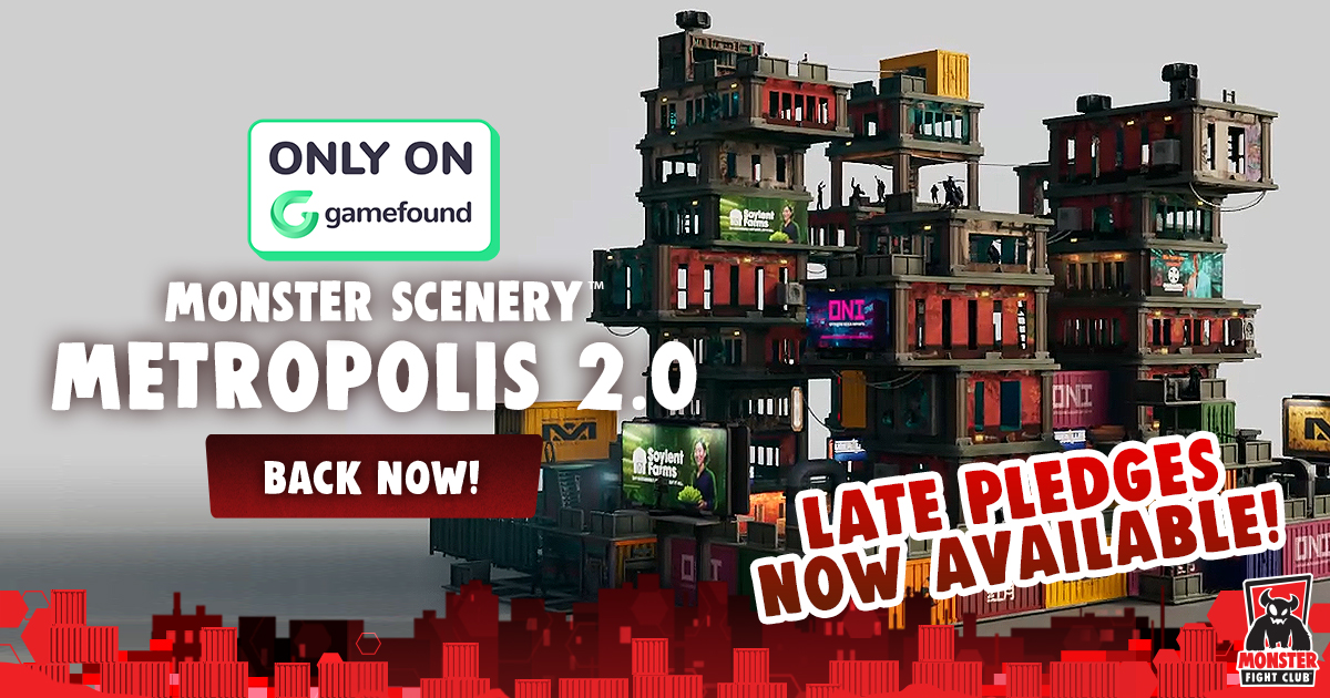 Monster Scenery: Metropolis 2.0 by Monster Fight Club - Gamefound