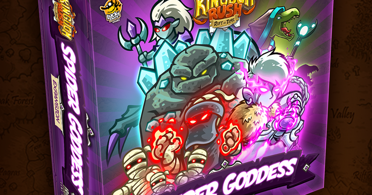 Kingdom Rush: Elemental Uprising by Lucky Duck Games - Spider Goddess ...