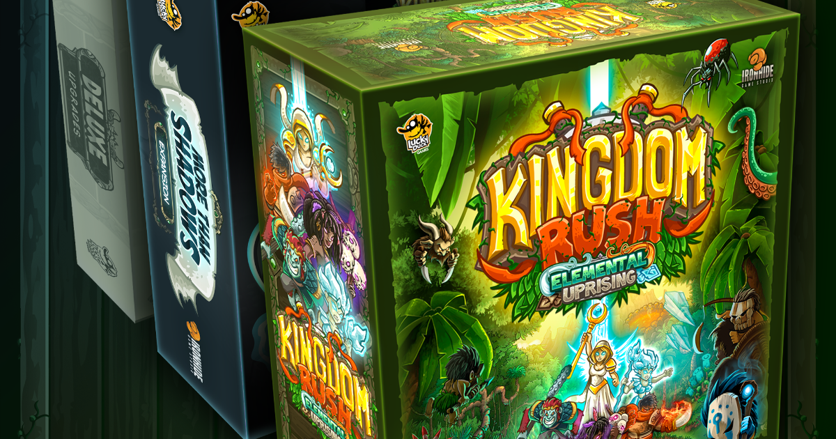 Kingdom Rush: Elemental Uprising by Lucky Duck Games - Deluxe Edition ...