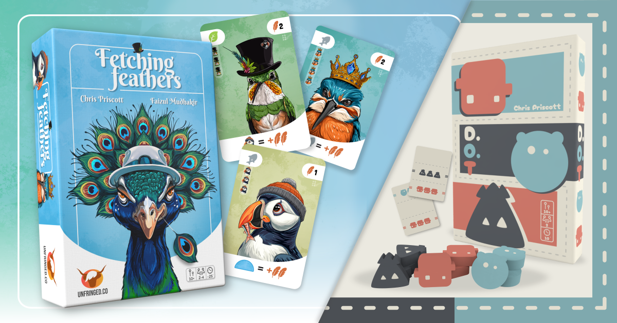 Fetching Feathers & D.O.T by Chris Priscott - Unfringed - Gamefound