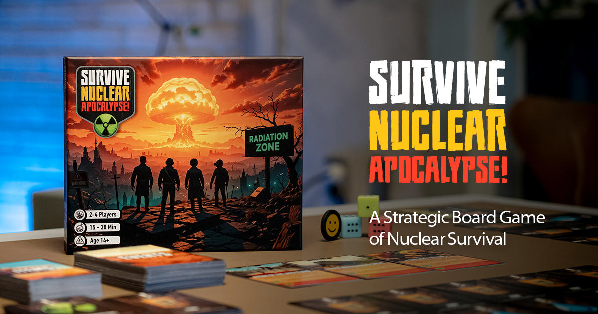 Survive Nuclear Apocalypse: A 30-min Game of Brutal Survival by Board ...