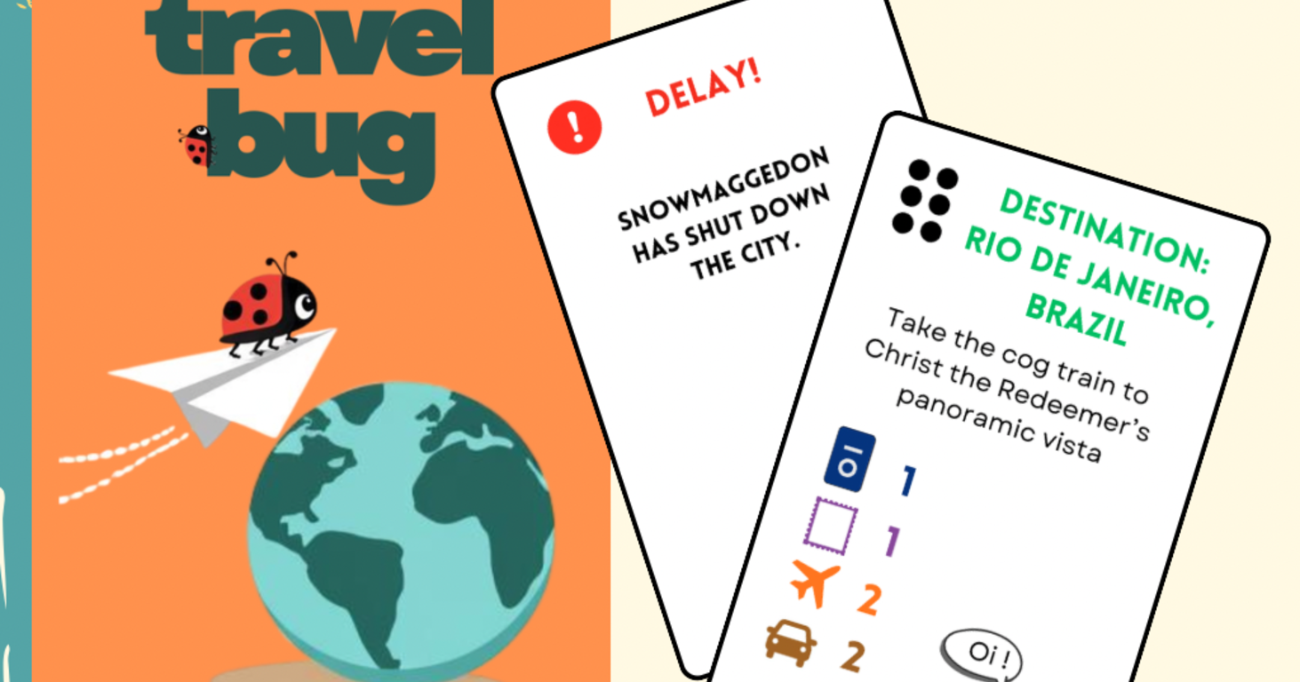 The Travel Bug Card Game by DominoTracks - Gamefound