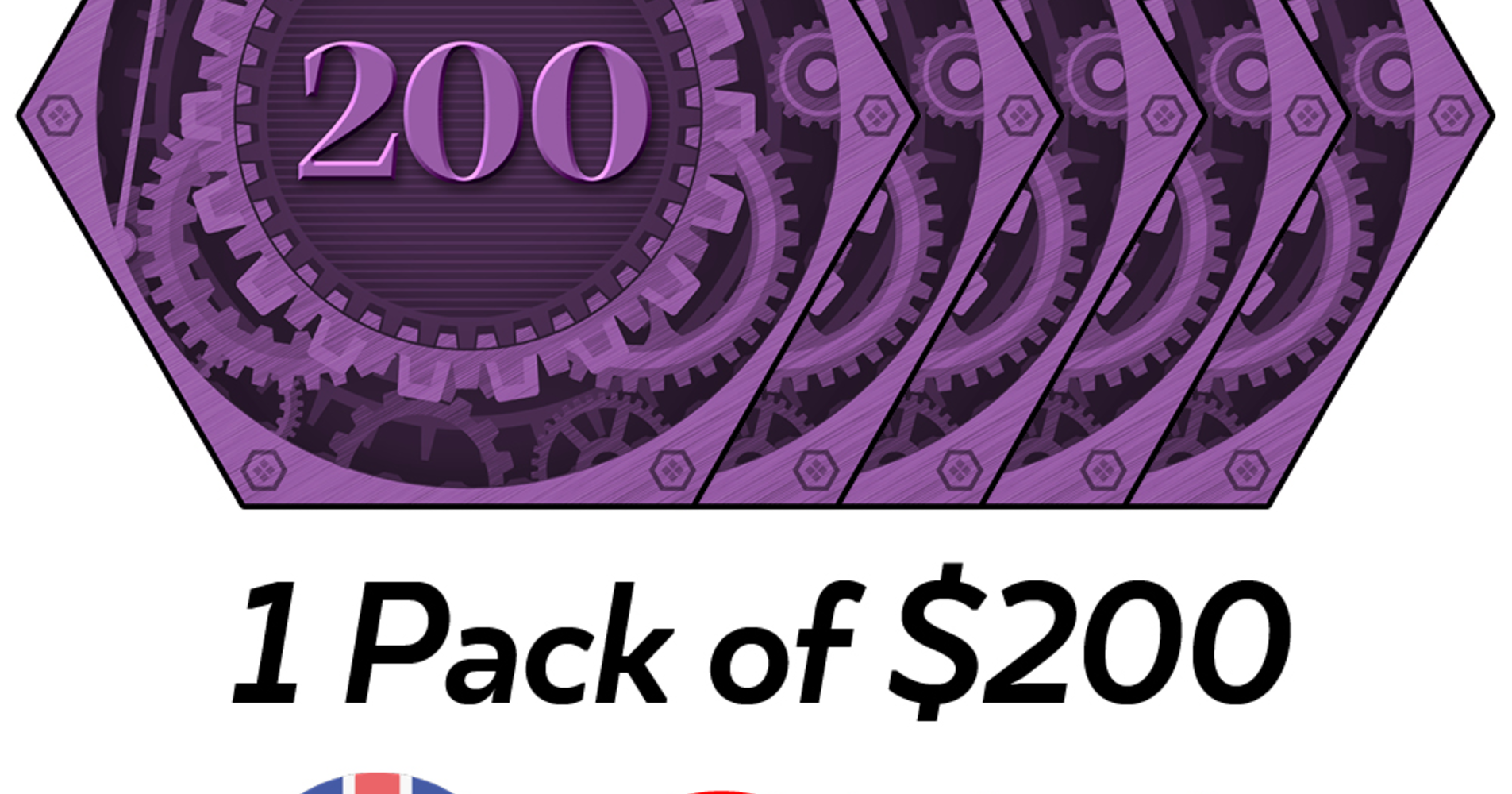 Rail Coins: Hexagonal Metal Coins for Train Games by Moaideas Game ...