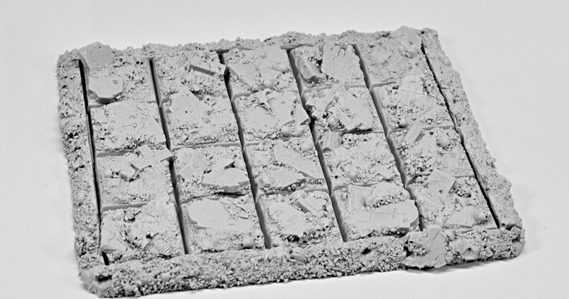 BATTLE SQUARES: Trays and Bases by StudioLevel - 20pcs. 25x25mm ...