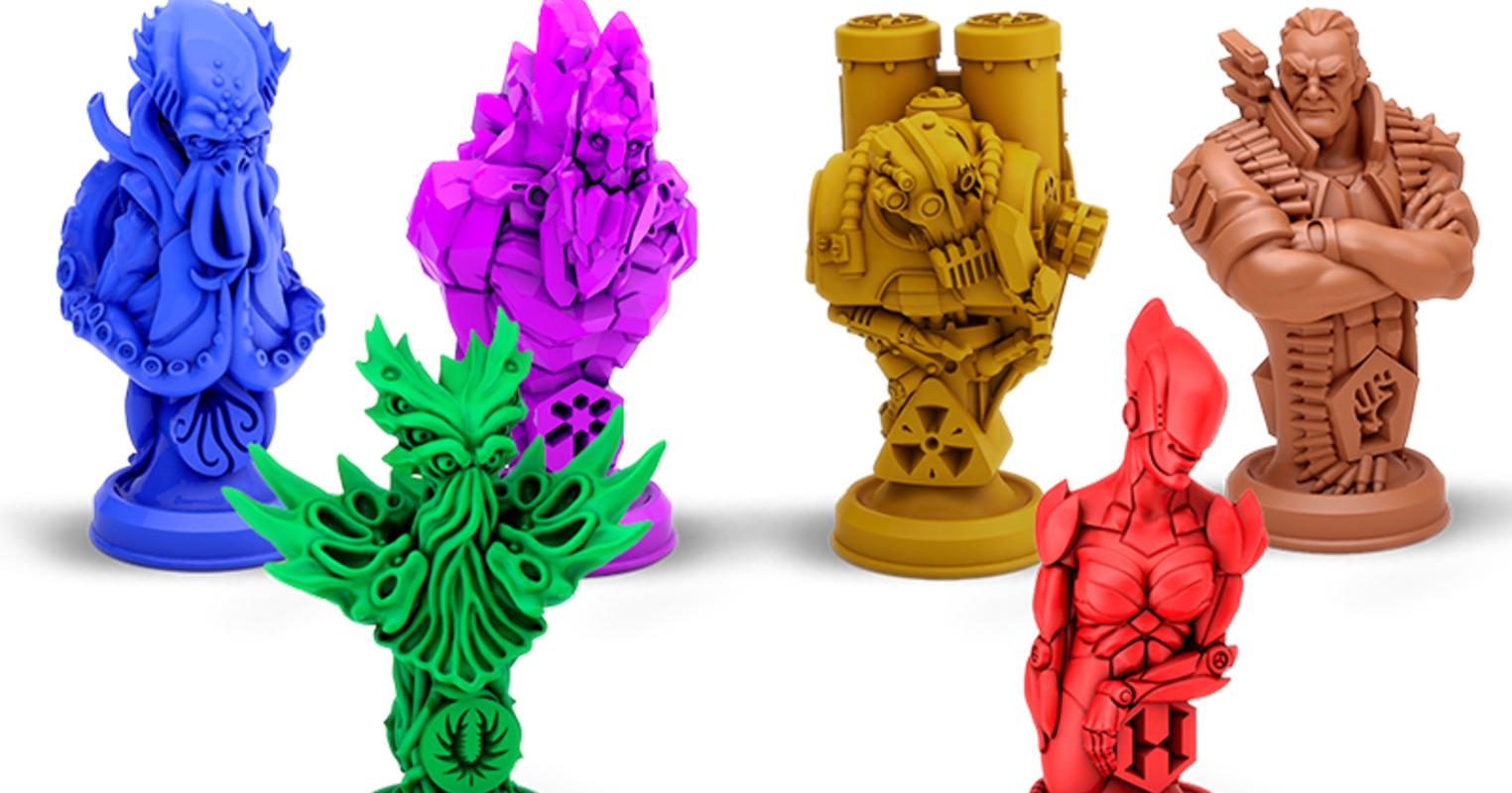Star Scrappers: Cave-In by Hexy Studio - Totem Miniature Set - Gamefound