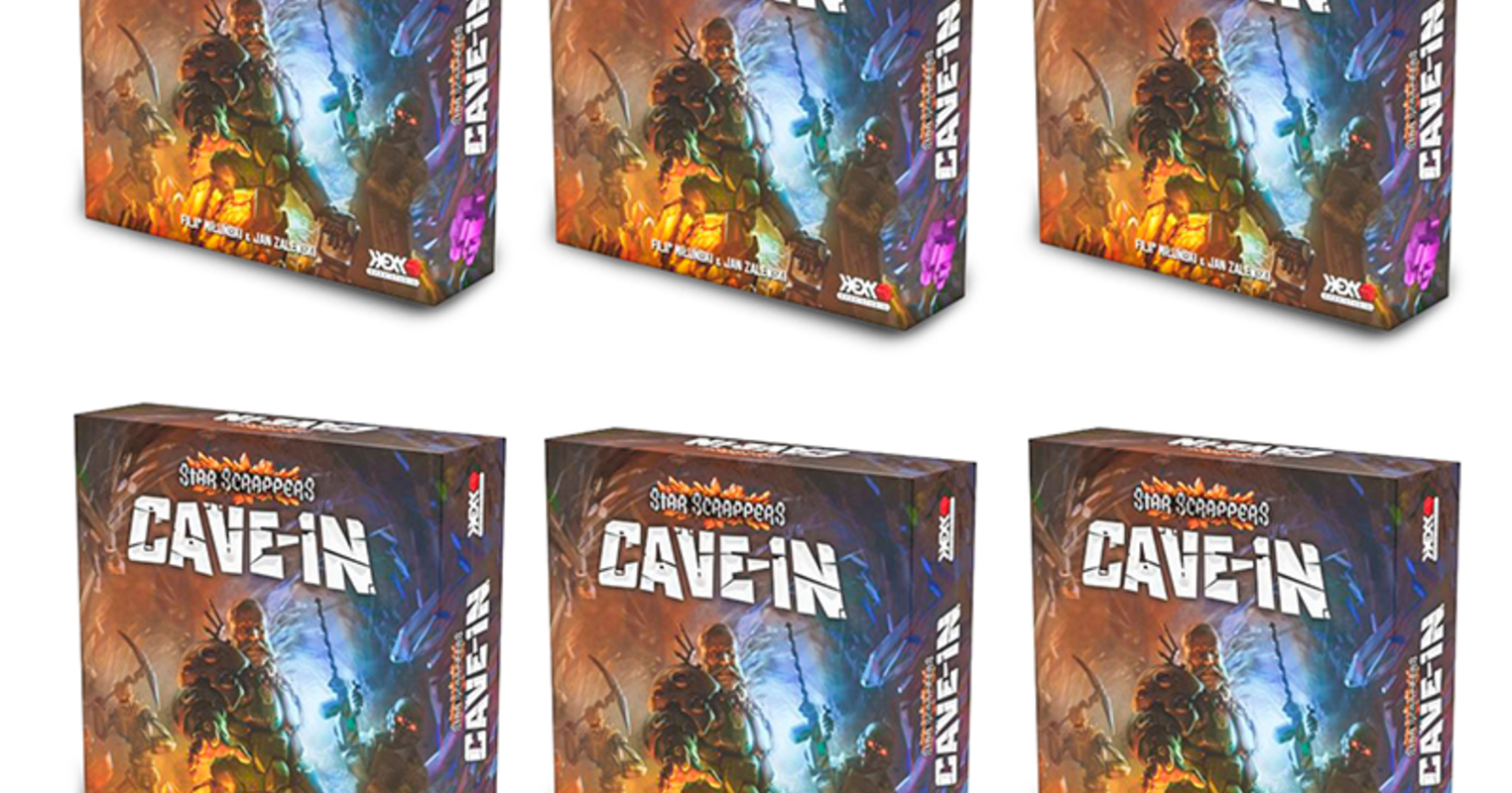 Star Scrappers: Cave-In by Hexy Studio - Core Box - Retailers Pledge ...