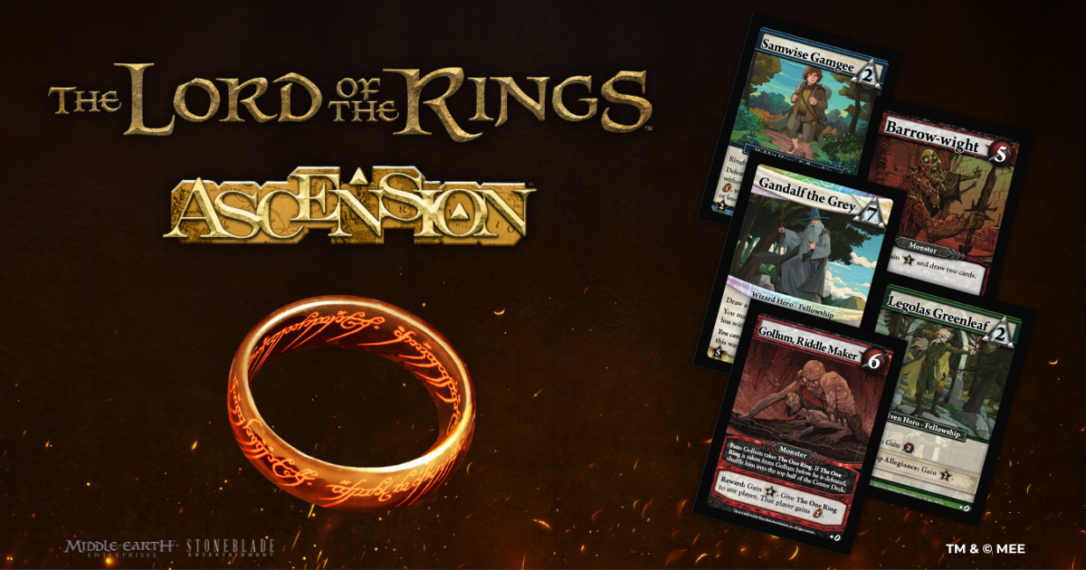 The Lord of the Rings: Ascension by Stone Blade Entertainment - Gamefound