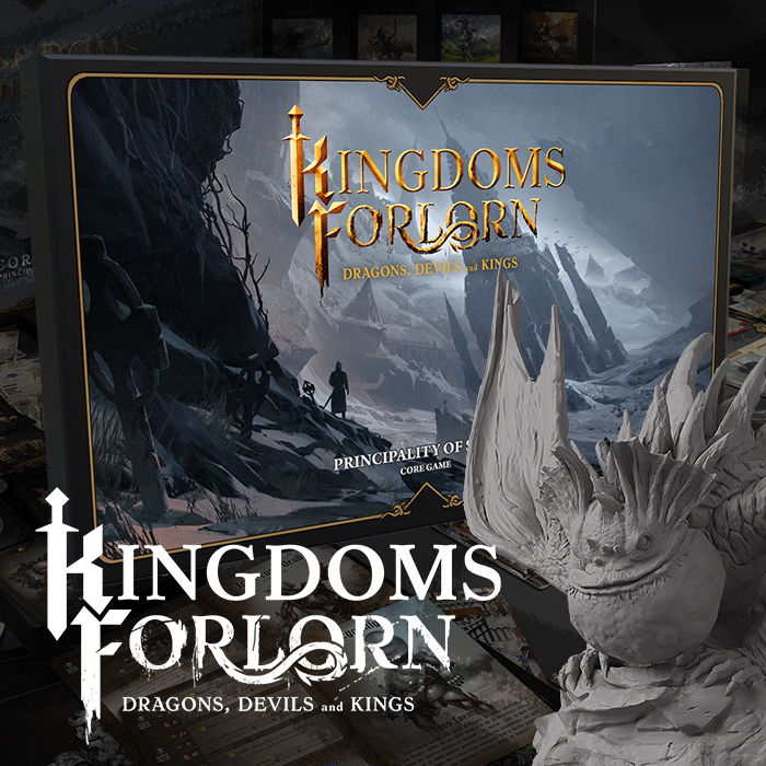 Kingdoms Forlorn: Dragons, Devils and Kings by Into the Unknown Studio ...