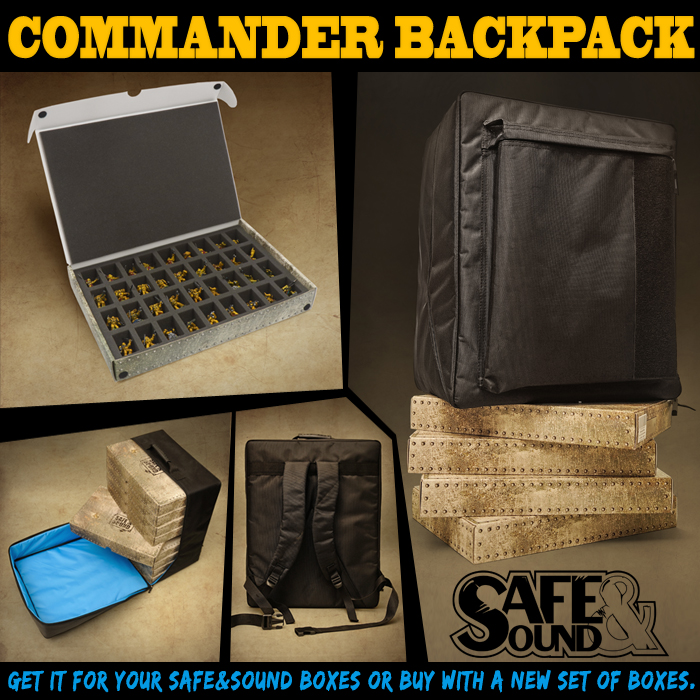 Commander Backpack by Safe and Sound - Gamefound