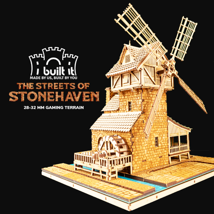 Streets Of Stonehaven - Modular Terrain by I Built It - Gamefound