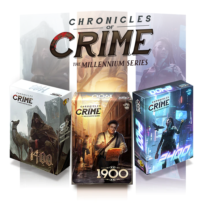 Chronicles of Crime - The Millennium Series by Lucky Duck Games ...