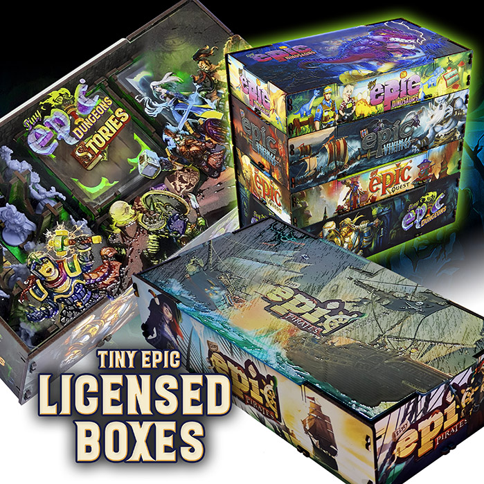 Tiny Epic Licensed Boxes by e-Raptor - Gamefound