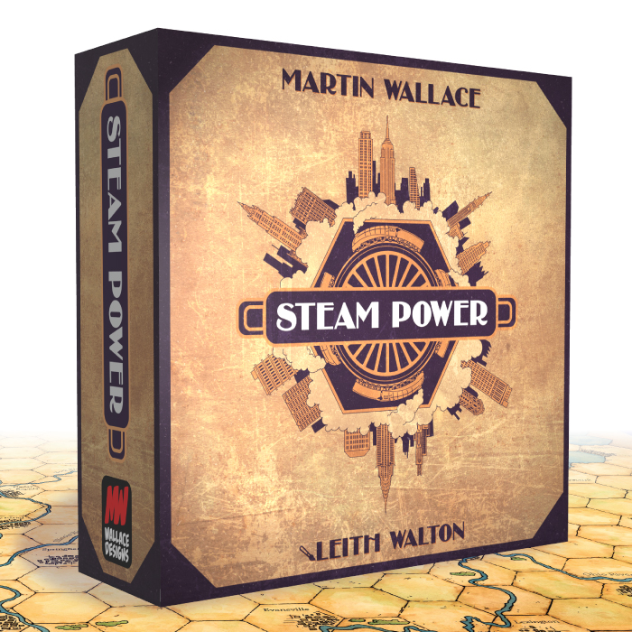 Steam Power by Wallace Designs - Your pledge - Gamefound