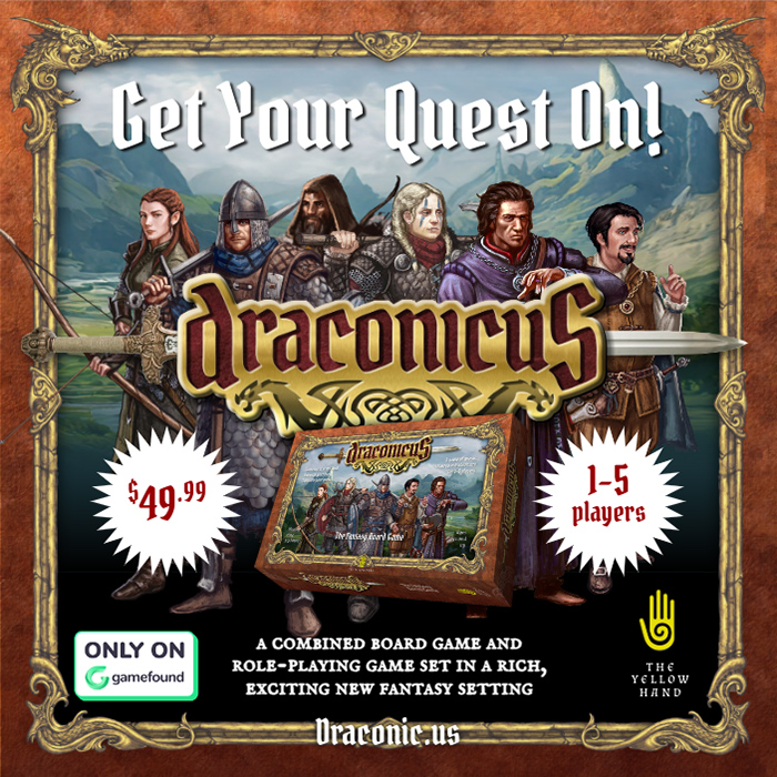 Draconicus - The Fantasy Boardgame by The Yellow Hand - Gamefound