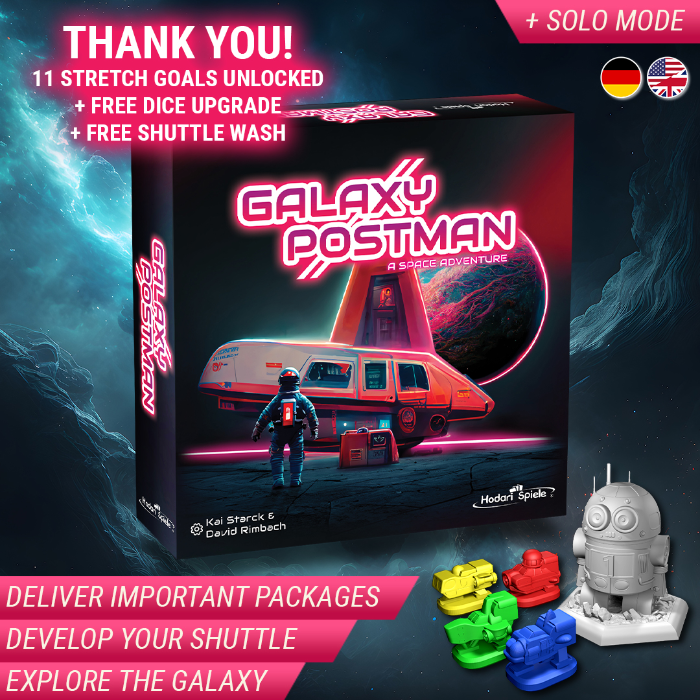 Galaxy Postman - A Space Adventure by Hodari Spiele - Gamefound