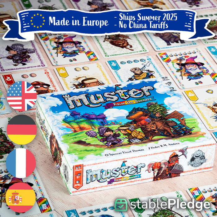 Muster: Raise the Banners by Play Monkey Games - Gamefound