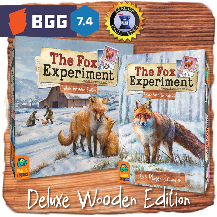 Fox Experiment- Deluxe Wooden Edition by Pandasaurus Games - Comments ...