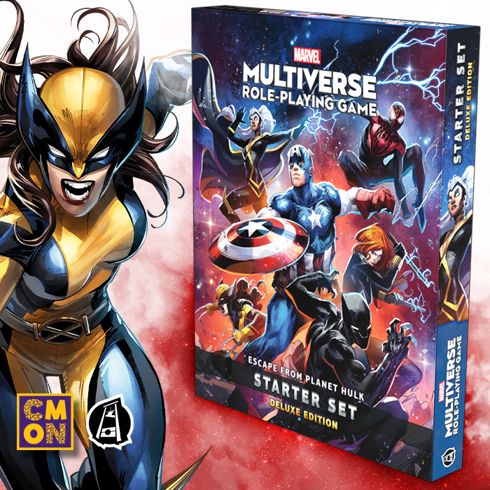 Marvel Multiverse RPG - Deluxe Starter Set by CMON - Gamefound