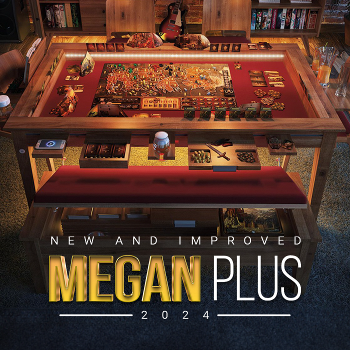 The Megan Plus - Board Game Table by Geeknson by Geeknson Team - Gamefound