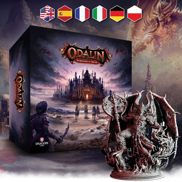 Odalin - Dungeons of Doom by Dragori Games - Your pledge - Gamefound