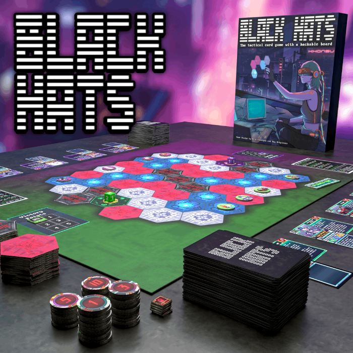 Black Hats: The Tactical Card Game with a Hackable Board by Dice Or ...