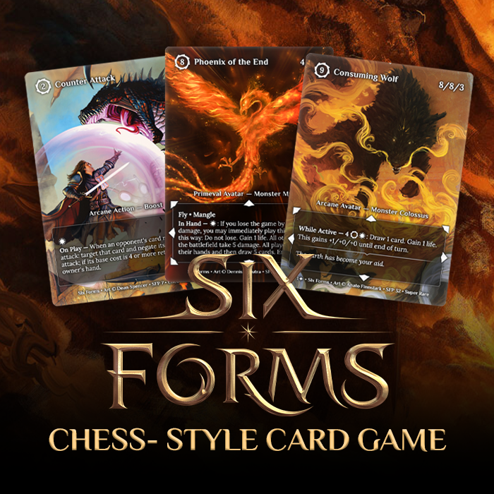 Six Forms - Chess-Style Card Game by Play Bishop - Gamefound