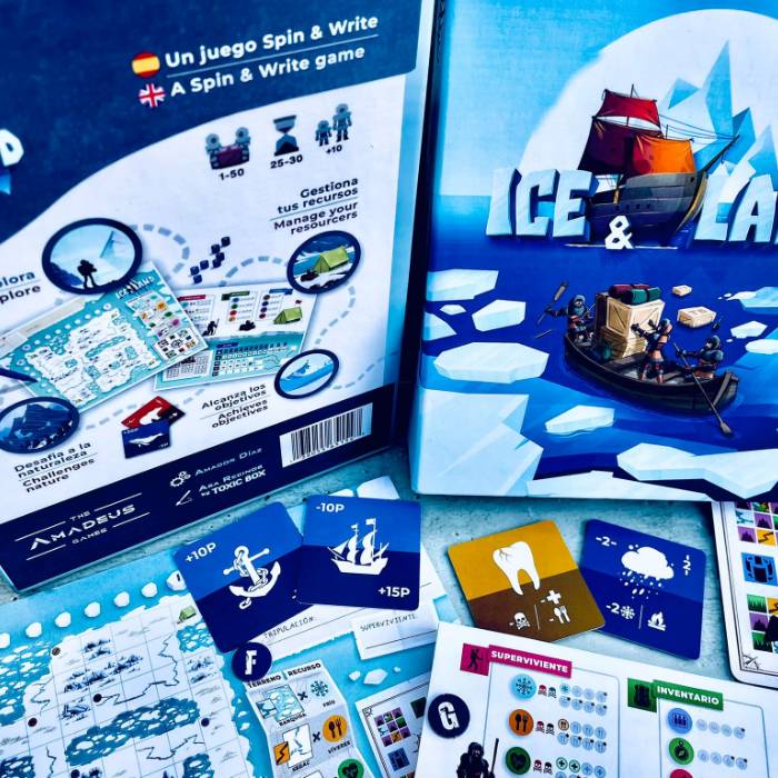 Ice & Land by AmadeusGames - Gamefound