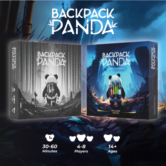 Backpack Panda by bpkgames - Gamefound