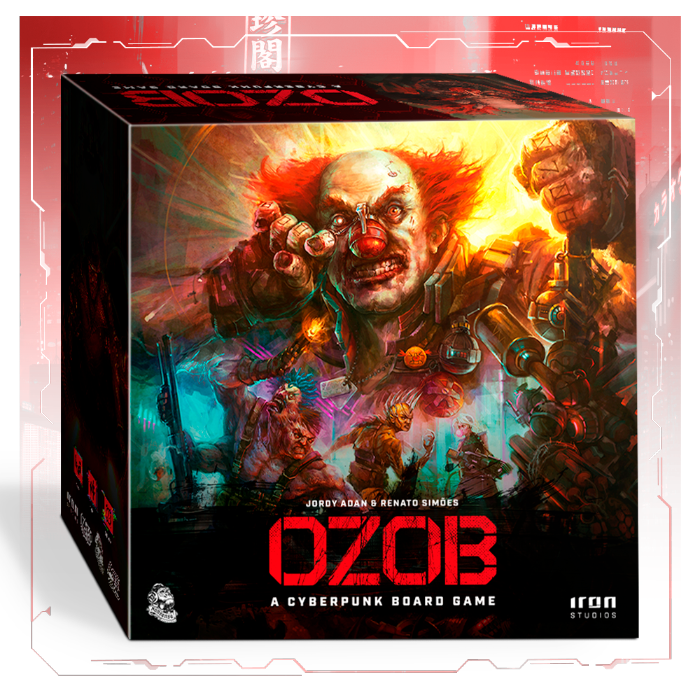 Ozob: A Cyberpunk Board Game by Nonsense Creations - Gamefound