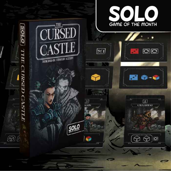 The Cursed Castle [Solo Game of the Month] by Gabe-Barrett - Gamefound
