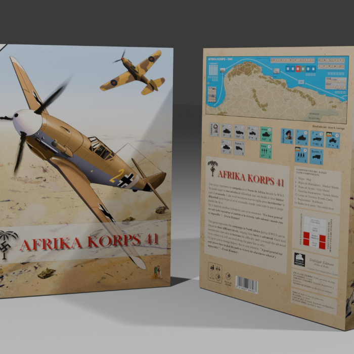 Afrika Korps 41 by Trafalgar Editions - Gamefound