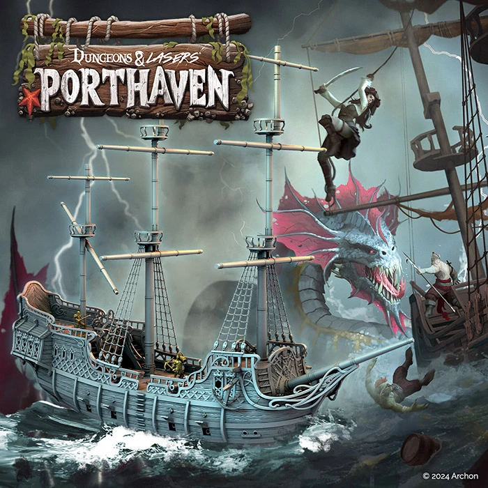 Dungeons & Lasers VII: Porthaven by Archon Studio - Gamefound